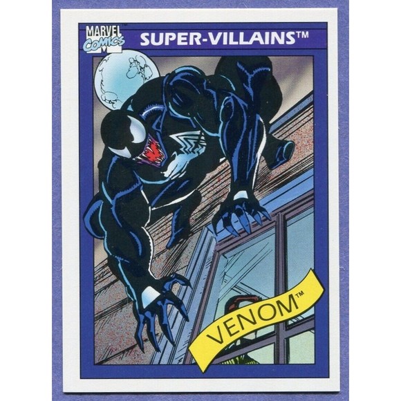 Topps | Toys | 99 Marvel Universe Card 73 Venom | Poshmark